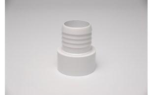 POOL360 | 2" White SCH 40 PVC Insert Fitting Adapter Insert x Slip