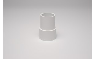 POOL360 | 2" White SCH 40 PVC Pipe Extender SPG x Pipe ID