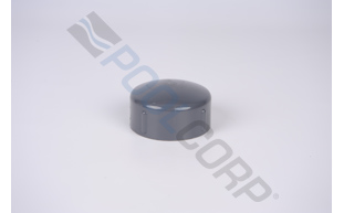 POOL360 | 2" Black SCH 80 PVC FIPT Threaded Cap