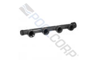 POOL360 | 1" Swivel x MPT x Swivel Multi-Port Quadruple Manifold