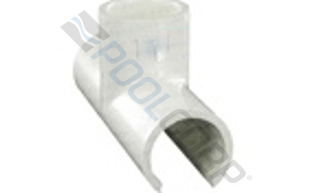 POOL360 | .75" x .75" White SCH 40 PVC Snap Tee Snap x Slip