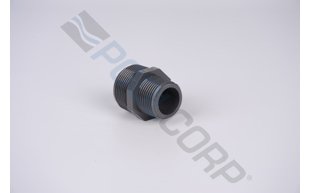 POOL360 | 1.25" x 1" Gray SCH 80 PVC Reducing Threaded Coupling FIPT x FIPT