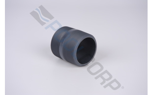 POOL360 | 2" x 2.5" White SCH 80 PVC Nipple MIPT x MIPT