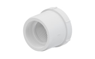 POOL360 | .5" x .125" White SCH 40 PVC Reducer Busing SPG x FIPT