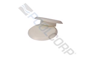 POOL360 | 4.5" White Finishing Cap for Pool Anchor Point