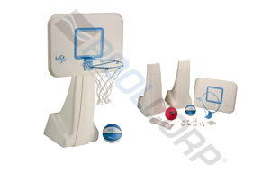 POOL360 | 2 in 1 Basketball/Volleyball Set