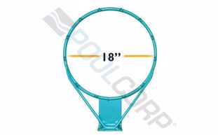 POOL360 | 18" Splash and Slam Replacement Pool Basketball Rim
