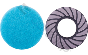 POOL360 | 7" Resin Matrix Pad 50 Grit