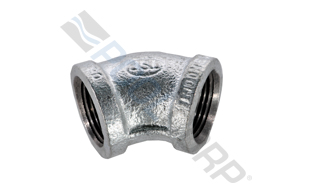 POOL360 | 3/4" 45 Degree Galvanized Elbow