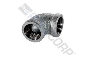 POOL360 | 3/4" 90 Degree Galvanized Elbow