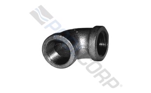 POOL360 | 2" 90 Degree Galvanized Elbow