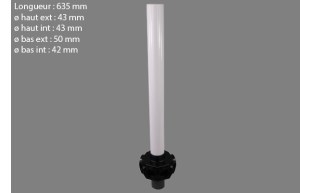 POOL360 | SIEGE CREPINE + TUBE CENTRAL