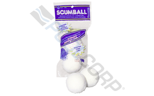 POOL360 | 2 pack of Scumballs, Oil/Lotion, and Absorbing Sponge