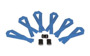 POOL360 | Strap-Pak Blue Disposable Spine Board Straps