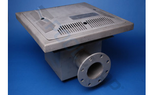 POOL360 | 18" x 18" Stainless Steel VGB Sump with Grate
