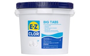 POOL360 | 25 lb 3" 8 oz Big Tabs Sanitizer Unwrapped Pail