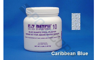 POOL360 | 3 lb E-Z Patch 10 Quartz Plaster Repair Caribbean Blue