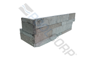 POOL360 | 6" x 23" Splitface Flamed Brushed Quartzite Ledger Corner ...