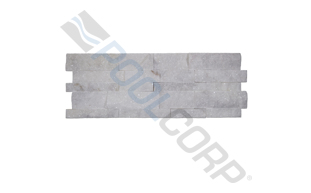 POOL360 | 7 x 20 Split Face Marble Ledger Stone Wall Panel Secil White