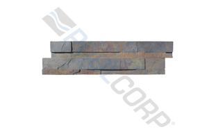 POOL360 | 6" x 24" Rockface Slate Ledger Panel Spice Craft