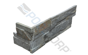 POOL360 | 6" x 24" Splitface Quartzite Ledger Corner Niagra