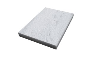 POOL360 | 16" x 24" x 5cm Solto White Marble Modern Fine Picked Coping