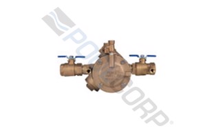 POOL360 | 2" Y Pattern Reduced Pressure Zone Backflow Preventer Assembly with Shut-Off Vlv