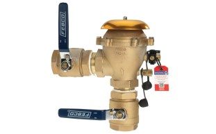 POOL360 | 2" 765 Pressure Vacuum Breaker Backflow Preventer, Quarter Turn, Freeze Sensor