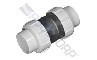 POOL360 | 2" Compact True Union Spring Check Valve