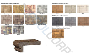 POOL360 | Cream/Beige/Charcoal Remodel Coping with 2.75" Overhang