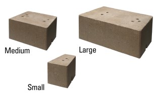 POOL360 | White/Pewter Stonegate Wall Block Untumbled