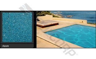 POOL360 | 80 lbs Gem Pool Finish Azure