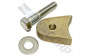 POOL360 | Bronze Wedge Bolt and Washer Kit