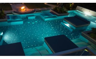 POOL360 | 12V 50' Fiber 50 Point LED Star Floor Kit