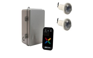 POOL360 | Wirtran Control System 12V with Two RGB Fiberglass LED Lights
