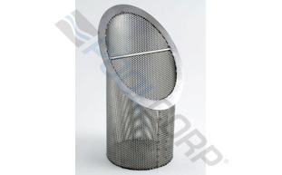 POOL360 | 5" Stainless Steel Basket with Baffle
