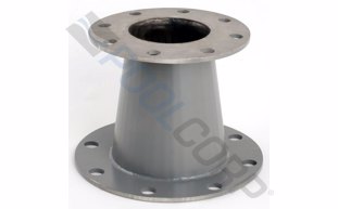 POOL360 | 10" x 5" Stainless Steel Commercial Concentric Reducer for Lt ...