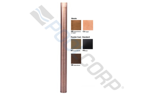 POOL360 | 18" Bronze 3LED Grande Path Light Riser