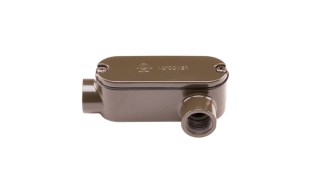 POOL360 | Bronze Junction Box for Tree Ring LL-style Conduit Body