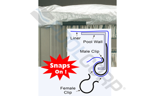 POOL360 | 5" Cover Loc Jr™ Pool Cover Clip