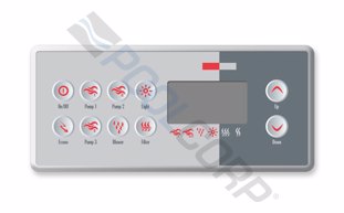 POOL360 | Control Panel with Overlay