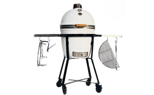 POOL360 | 18" Infinity X2 Kamado Large Charcoal Grill White