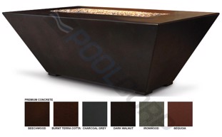 POOL360 | 60" Sequoia Corinthian Linear Fire Pit