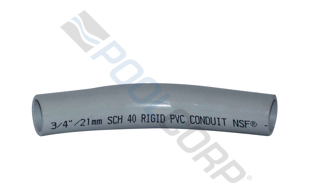 POOL360 | .75" EE1545 Sweep 45 Degree Conduit PVC