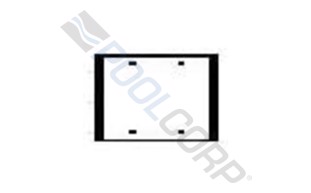 POOL360 | 2 Gang Blank Weatherproof Rectangular Cover