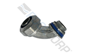 POOL360 | .5" 90 Degree Metallic Liquid Tite Connector