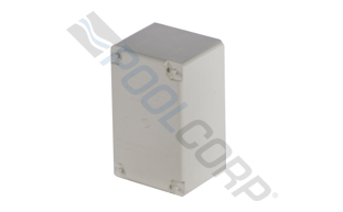 POOL360 | 1 Gang Non-Metallic Modifiable Blank Box with Lock Nut White