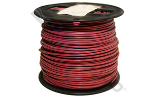 POOL360 | 500' #8 Roll Red Stranded Wire