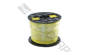 POOL360 | 500' #12 Roll Yellow THHN Solid Wire
