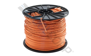 POOL360 | 14SOLOE 500'/ROL #14 Orange THHN Solid Wire